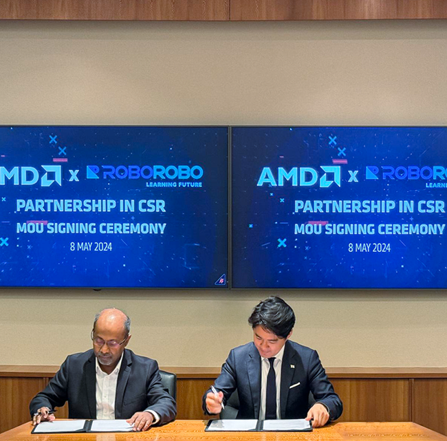 로보로보, AMD와 글로벌 STEM교육 개발 확장 협력 :: 산업뉴스 여기에