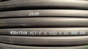 VCT-F 6SQ*4C (평케이블) - 대덕전선 - 여기에 산업플라자